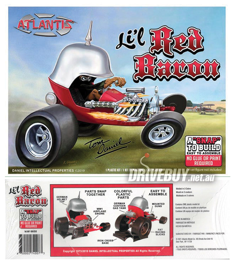 Atlantis Tom Daniel Lil Red Baron Show Rod Model Kit 1/32| DriveBuy