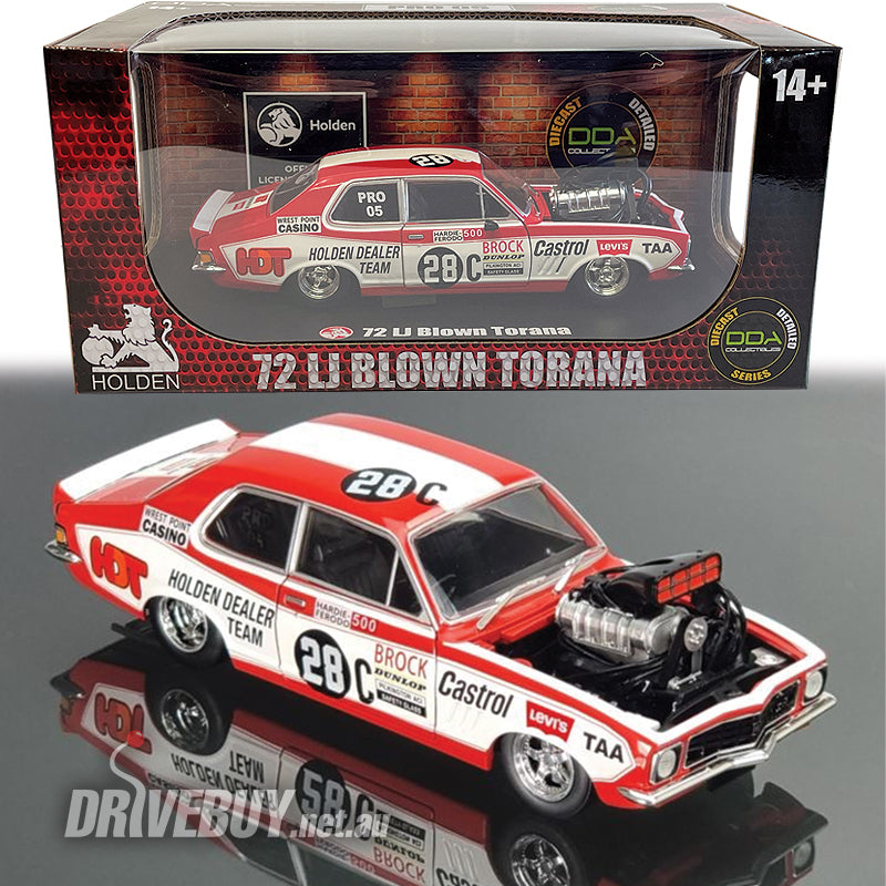 DDA 1972 Holden LJ Torana Peter Brock Bathurst Pro-Street 1/24| DriveBuy