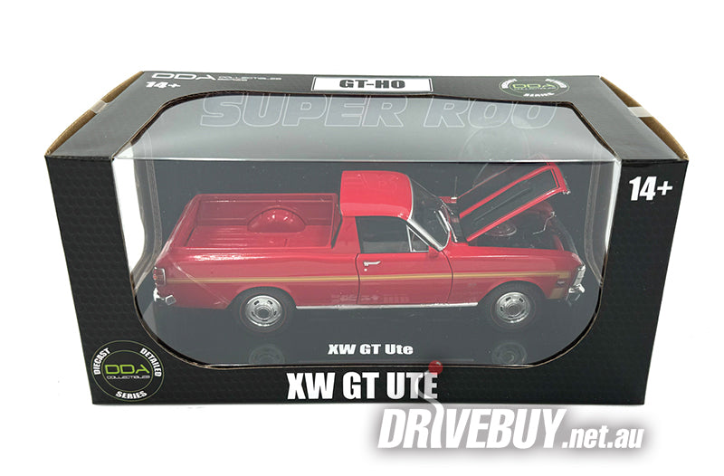 DDA Ford XW GT Falcon Ute in Red 1/24| DriveBuy
