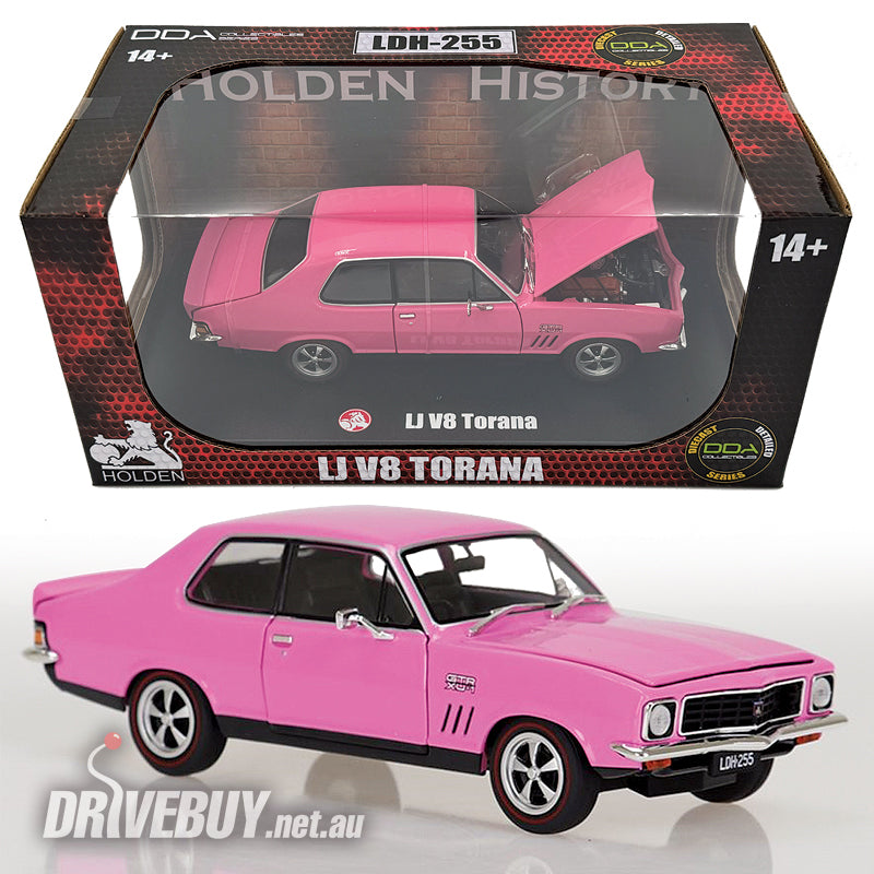DDA Holden LJ Torana V8 Strike-Me-Pink 1/24| DriveBuy