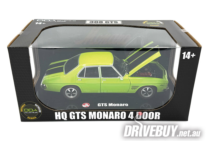 DDA HQ Holden Monaro GTS Sedan in Lime Green 1/24| DriveBuy