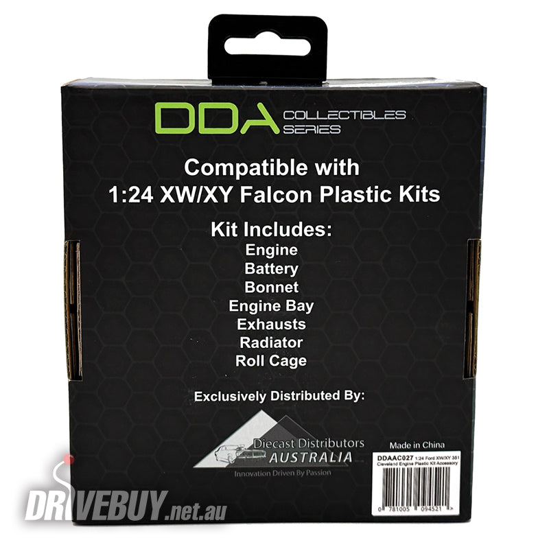 DDA XW XY Ford 351 Cleveland V8 Engine Kit 1/24| DriveBuy