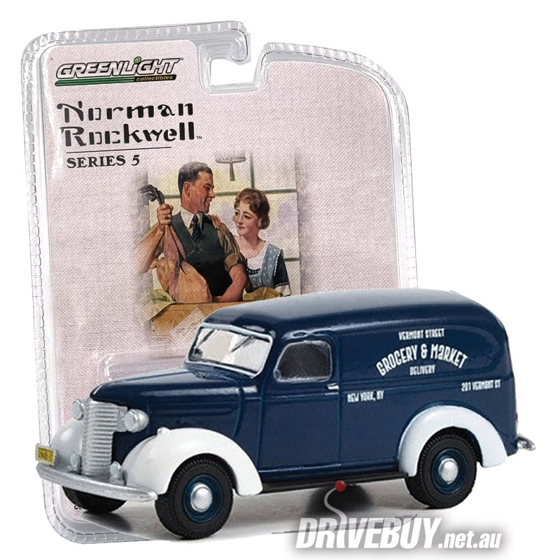 Greenlight Norman Rockwell 1939 Chevy Panel Delivery 1/64| DriveBuy