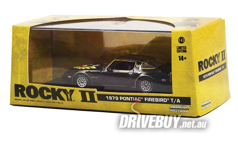 Greenlight Rocky II 1979 Pontiac Firebird T/A 1/43| DriveBuy