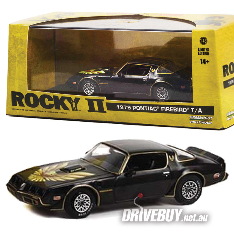 Greenlight Rocky II 1979 Pontiac Firebird T/A 1/43| DriveBuy