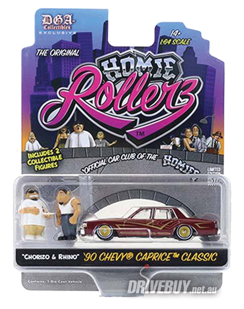 Greenlight Homie Rollerz 1990 Chevrolet Caprice Classic 1/64| DriveBuy