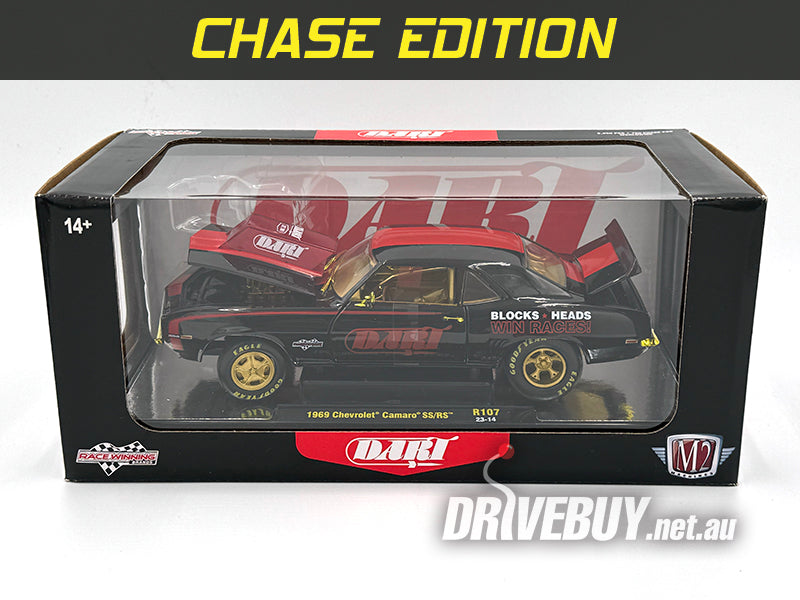 M2 Machines **CHASE** Dart Blocks & Heads 1969 Chevrolet Camaro SS/RS ...