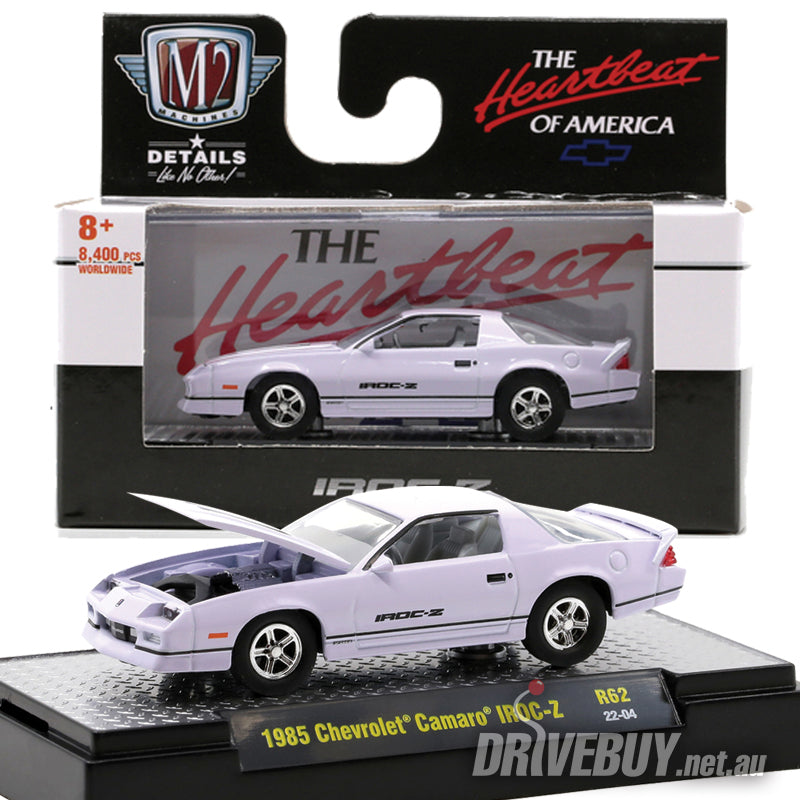 M2 Machines 1985 Chevy Camaro IROC-Z 1/64| DriveBuy
