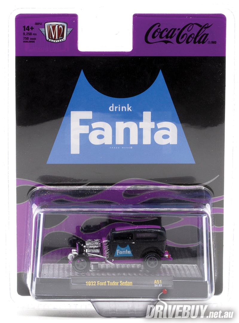 M2 Machines Coca-Cola/Fanta 1932 Ford Tudor| DriveBuy