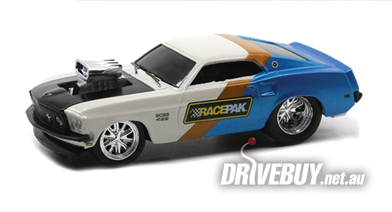 M2 Machines Racepak 1969 Ford Mustang Boss 429 + Hoist 1/64| DriveBuy