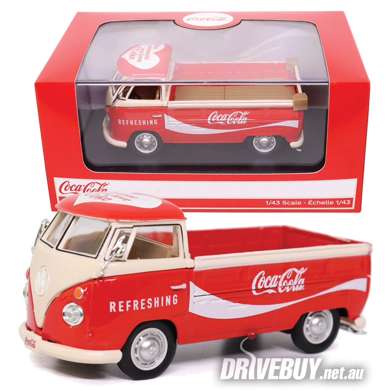 Motor City Classics Coca-Cola 1962 VW Volkswagen T1 Kombi Ute 1/43 ...
