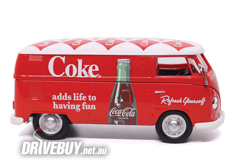 Motor City Classics Coca-Cola 1962 VW Volkswagen Kombi Cargo Van 1/43 ...