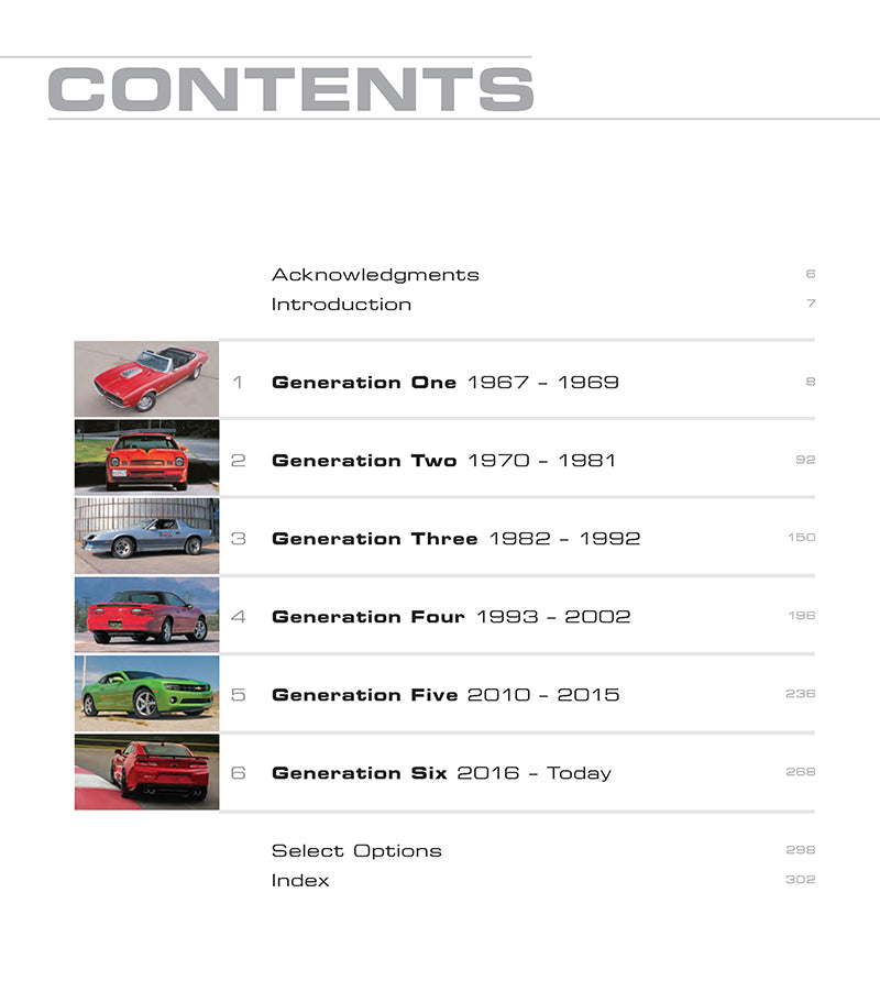 The Complete Book of Camaro; Every Model since 1967| DriveBuy