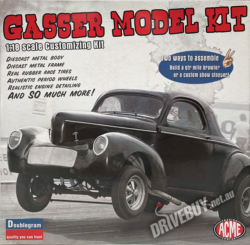 ACME 1940/1941 WILLYS GASSER DIECAST MODEL KIT 1/18| DriveBuy