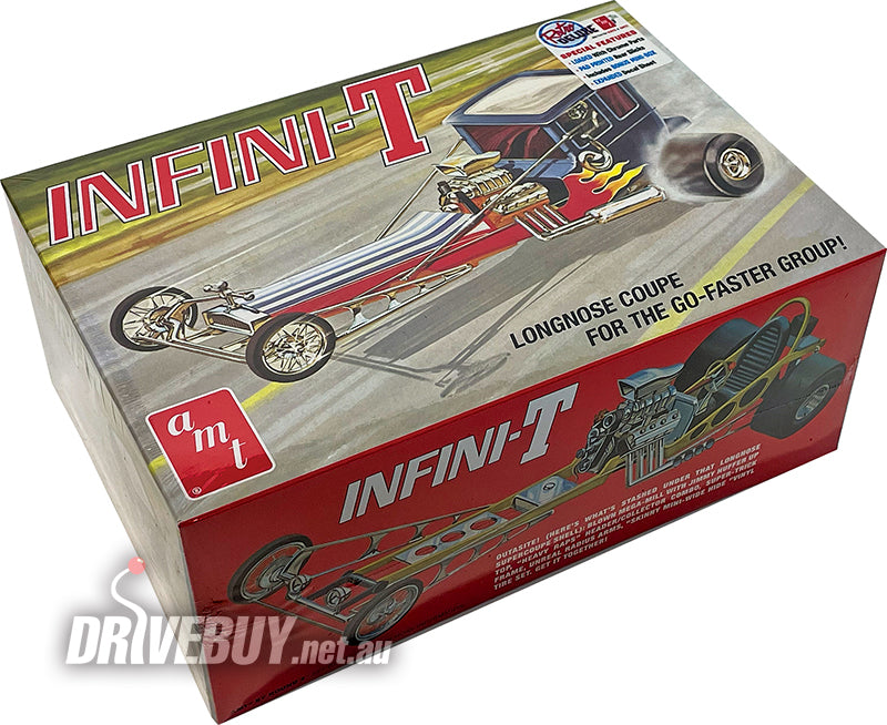 AMT Infini-T Custom Dragster Plastic Model Kit 1/25| DriveBuy
