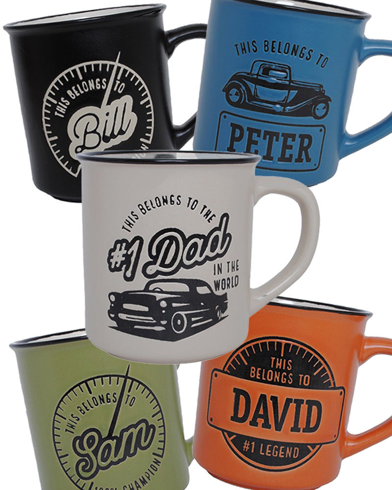 Manly Mugs - Assorted Styles and Colours| DriveBuy