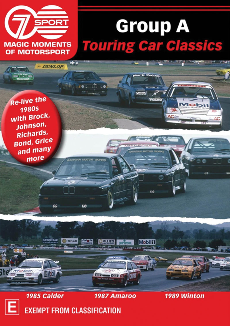 GROUP A TOURING CAR CLASSICS DVD| DriveBuy